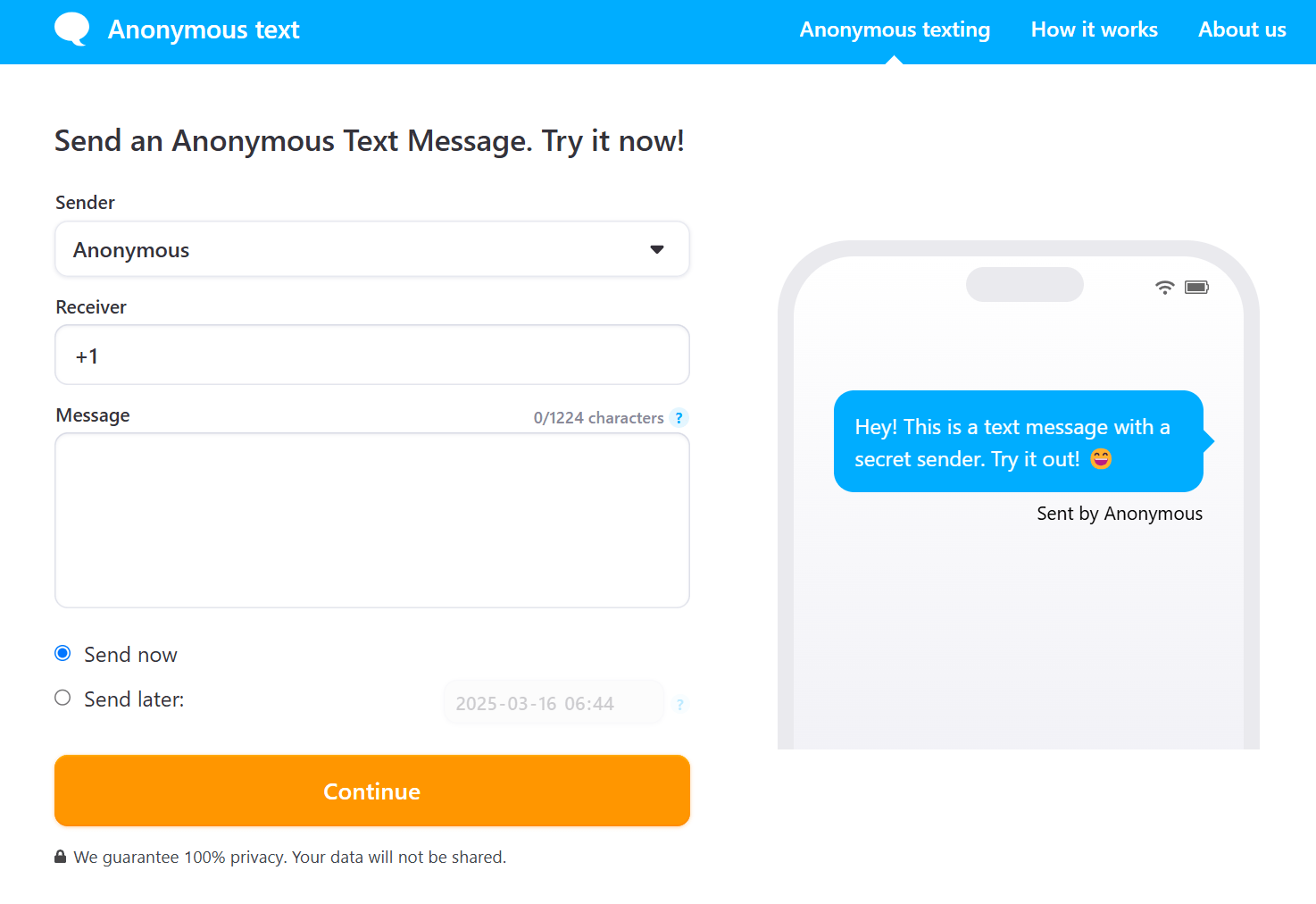 How to Send an Anonymous Text Message? 2025 Guide - TraceMob
